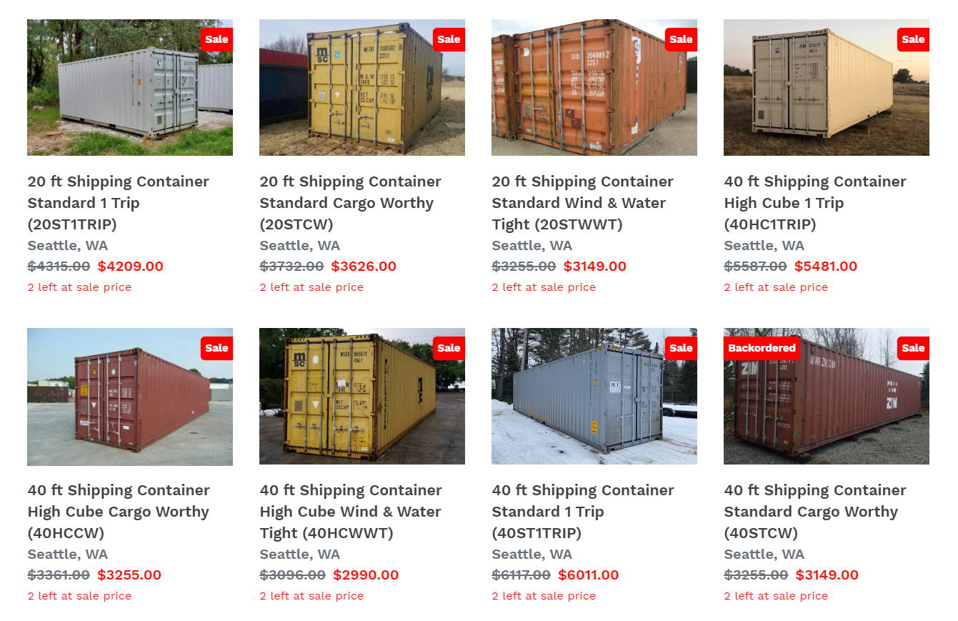 Shipping Container Cost: 20FT vs 40FT Container Prices